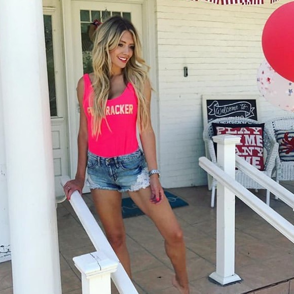 Xhilaration | Swim | Nwot Xhilaration Firecracker One Piece Swimsuit ...